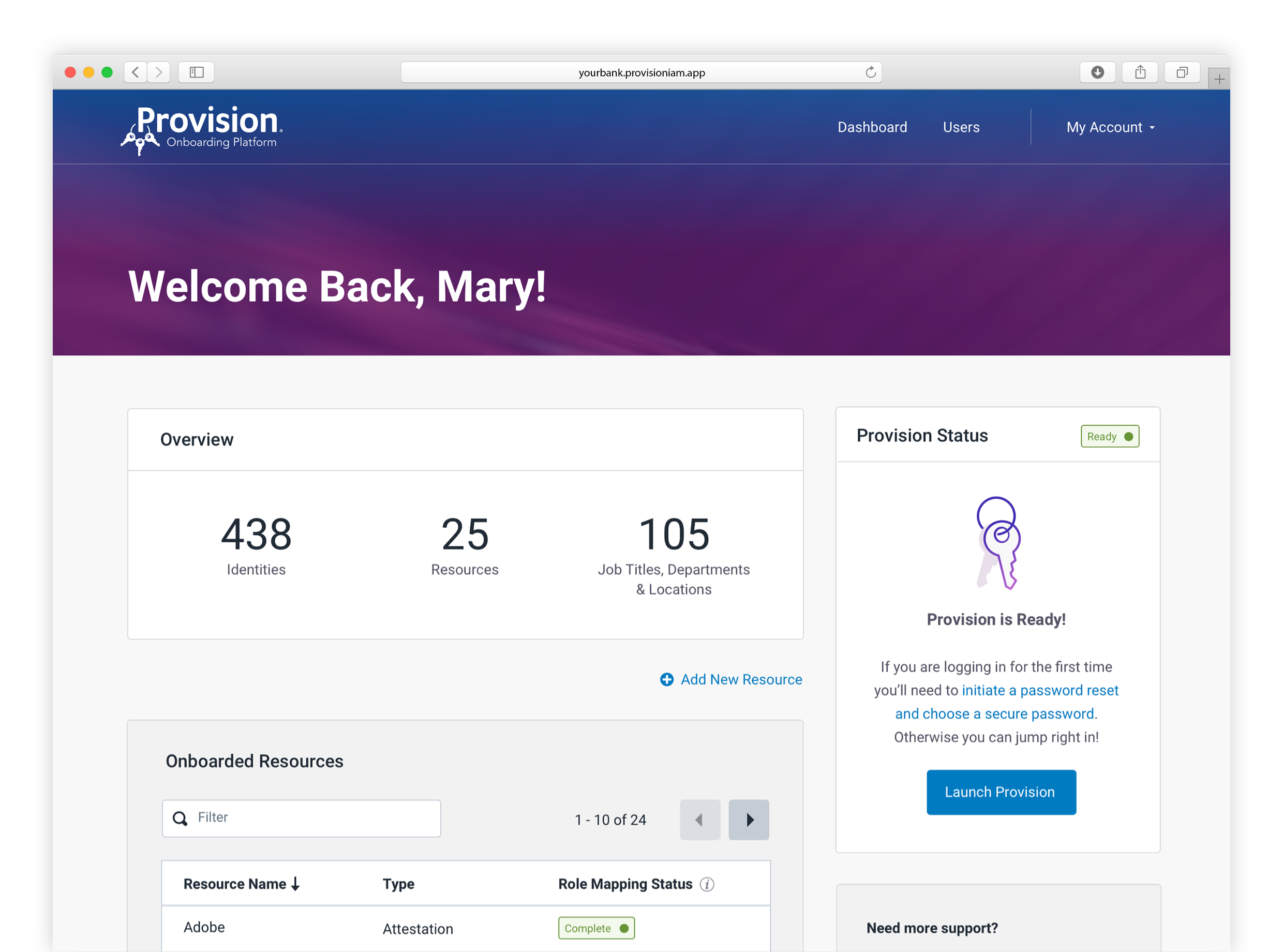 Identity and Access Management Solution | Provision IAM